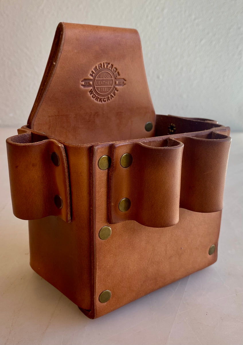 Classic Shotgun Shell Box Holder with 4 Spare Round Holders - With Tex ...